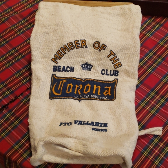 Corona | Bags | Pto Vallarta Mexico Corona Beach Bag Back Pack | Poshmark